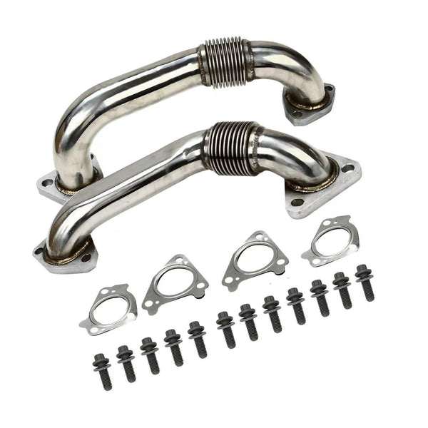 2001-2016 6.6L Chevy GMC Duramax LB7 LLY LBZ LMM LML Exhaust Up-Pipe ...